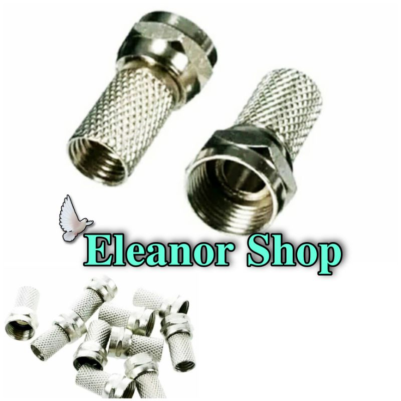 Jual Jack Konector Tv Drat f Besi/ Drat Tv antena besi | Shopee Indonesia