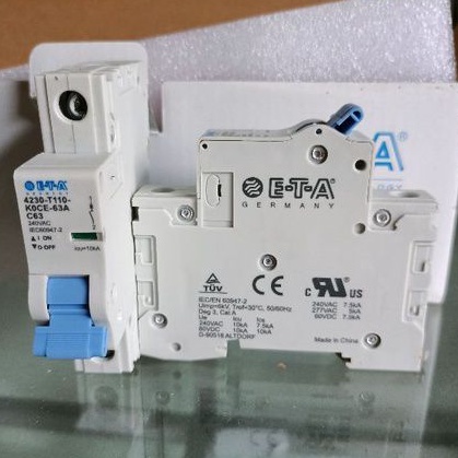 Jual MCB MERK E-T-A 1 PHASE, 6A, 10A, 16A, 20A, 32A, 40A, 50, 63 MURAH | Shopee Indonesia