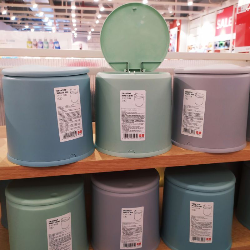 Jual Desktop Waste Bin Miniso Original | Shopee Indonesia