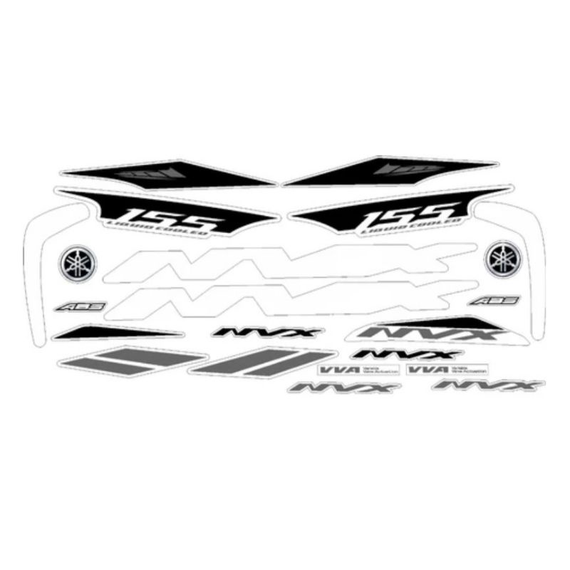 Jual striping sticker aerox all new 155 vva nvx all new 155 Malaysia ...