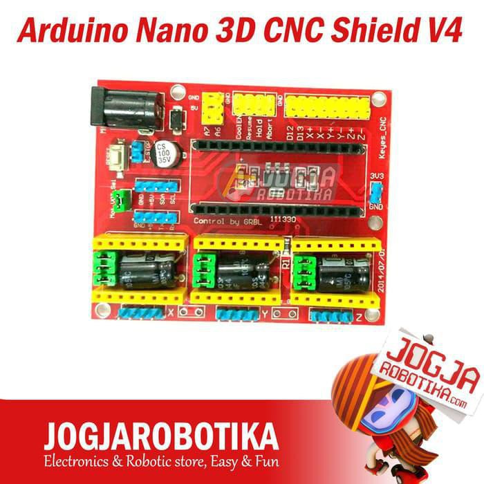 Jual Arduino Nano 3D CNC Shield V4 3D Printer | Shopee Indonesia