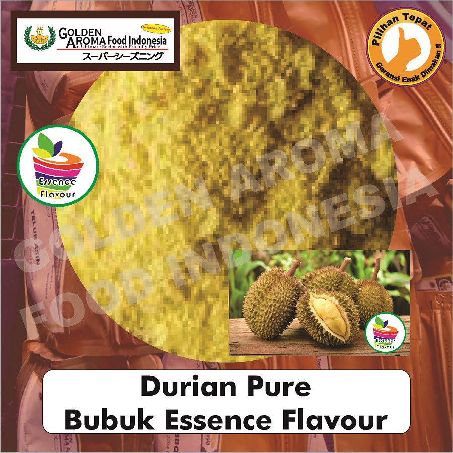 Jual Bubuk Durian Pure Efe 1/2 Kg Essen Flavor Ekstrak Kingfruit Murni ...