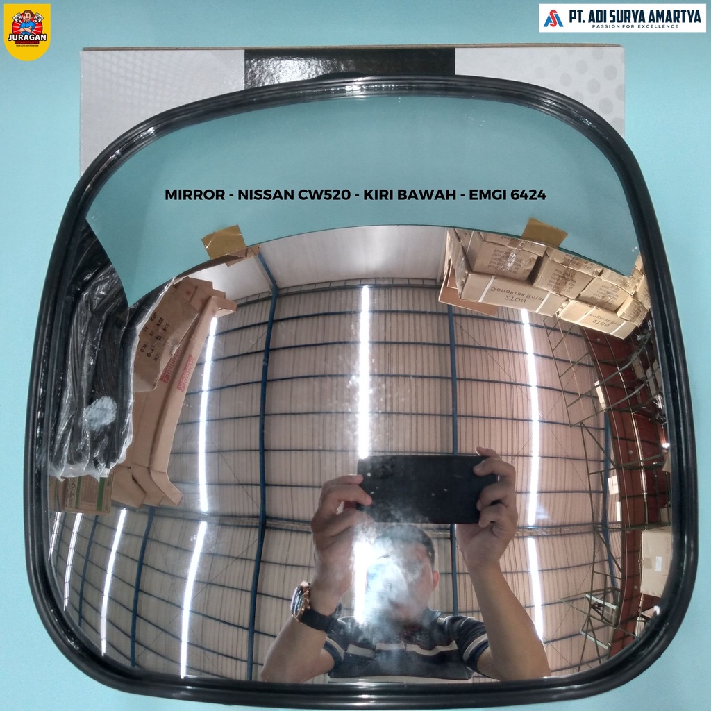 Jual SPION MIRROR NISSAN CW 520 - KIRI BAWAH - EMGI 6424 | Shopee Indonesia