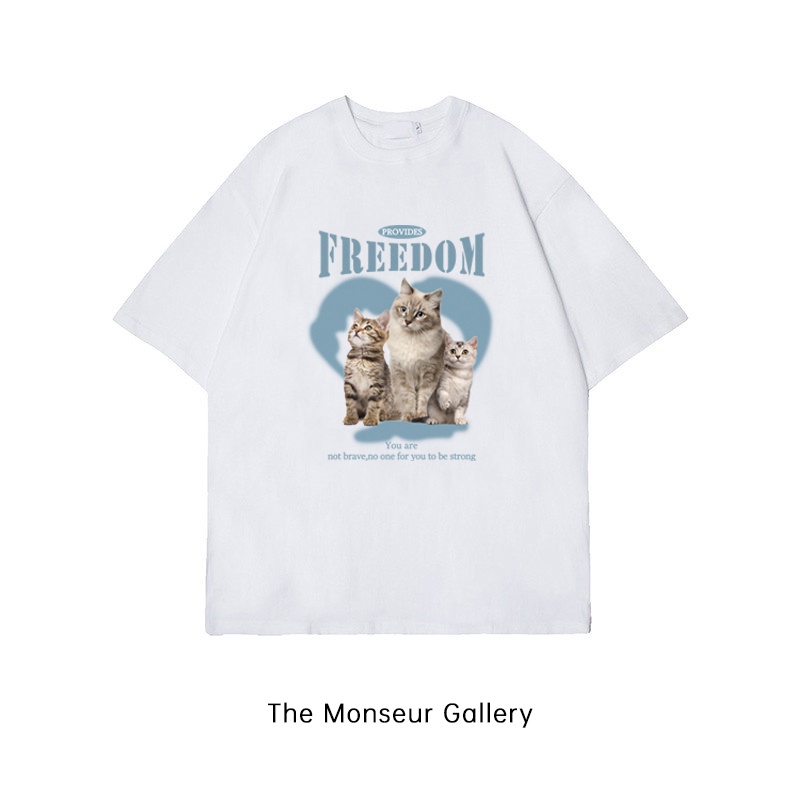 Jual The Monseur Gallery T-shirt Oversize Three Cats | Kaos Hitam ... Jual The Monseur Gallery T-shirt Oversize Three Cats | Kaos Hitam ...