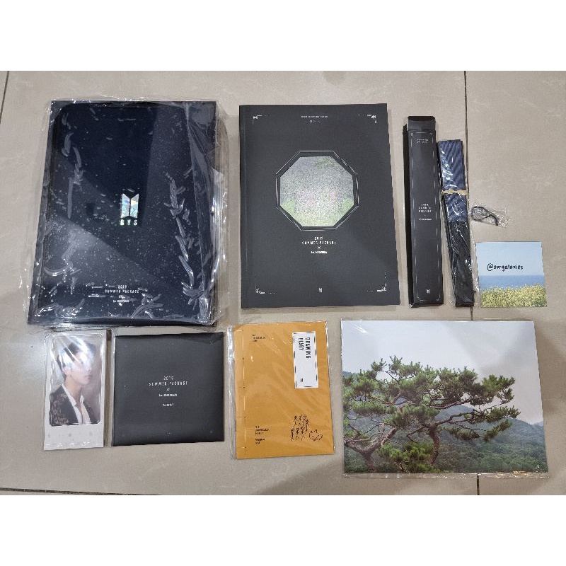 Jual BTS Summer Package in Korea 2019 PHOTOBOOK DVD FULLSET UNSEALED ...