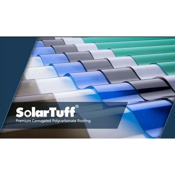 Jual Atap SolarTuff Premium Corrugated Polycarbonate Roofing | Shopee ...