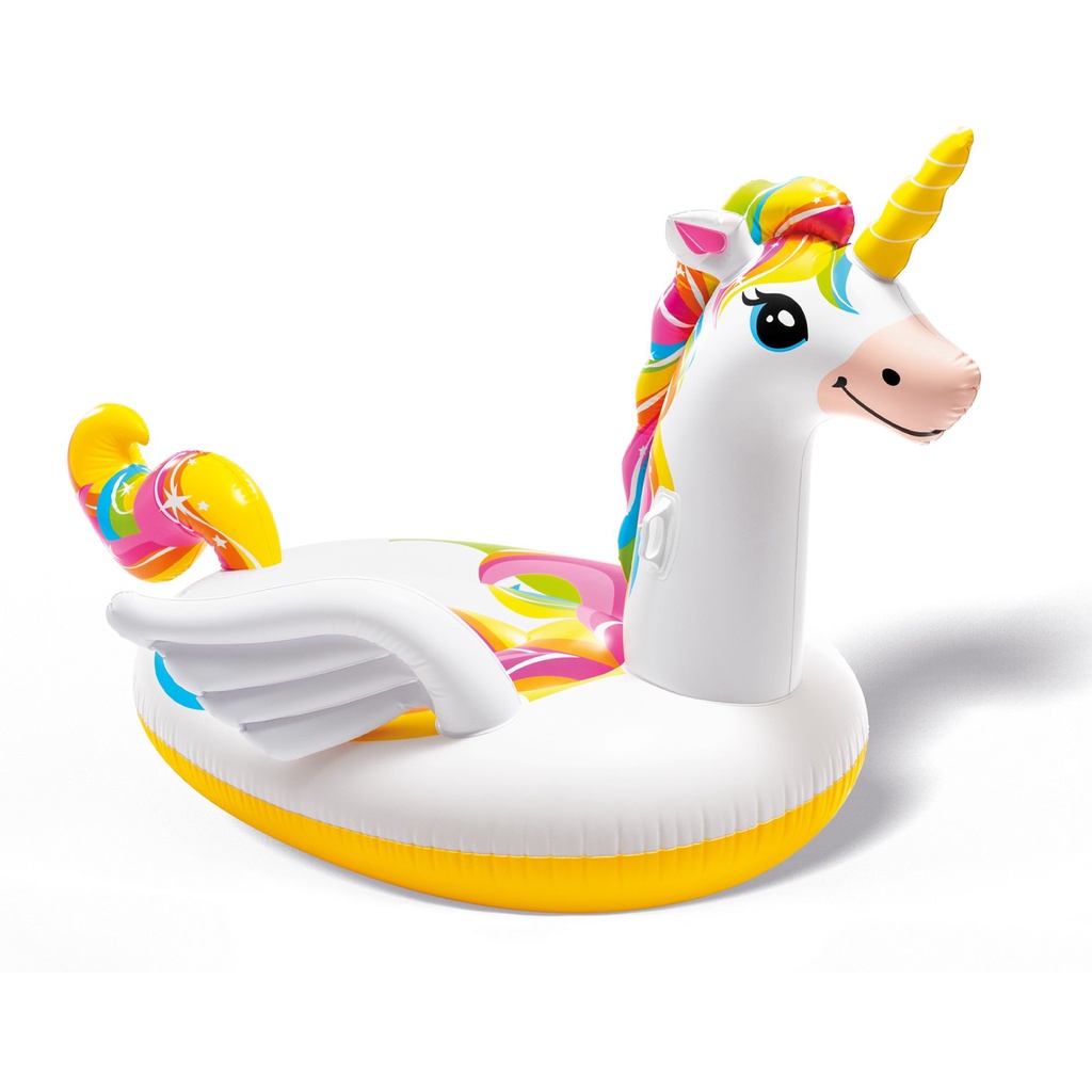 Jual Anekamainan INTEX 57561 Pelampung Unicorn Ride On Floaties ...