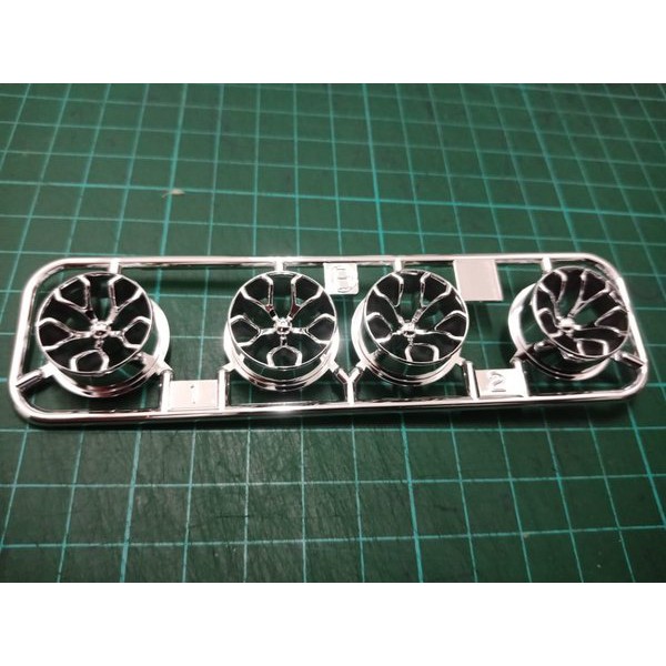 Jual Velg Medium Y Spoke Silver Plated Metallic Original Tamiya ...