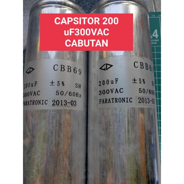 Jual CBB69 Series Capasitor 200uf 300V | Shopee Indonesia