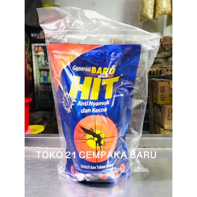 Jual Hit Cair Orange Refill 700 ml | Obat Nyamuk Kecoa Hit Cair Murah ...