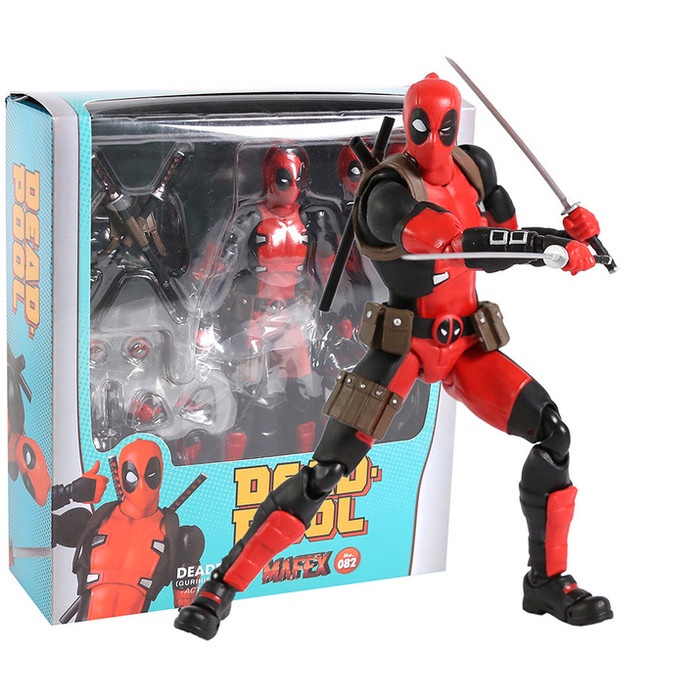 Jual WF Mafex Deadpool Marvel Action Figure | Shopee Indonesia