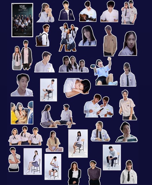Jual Who are you gmmtv custom sticker pack | Shopee Indonesia