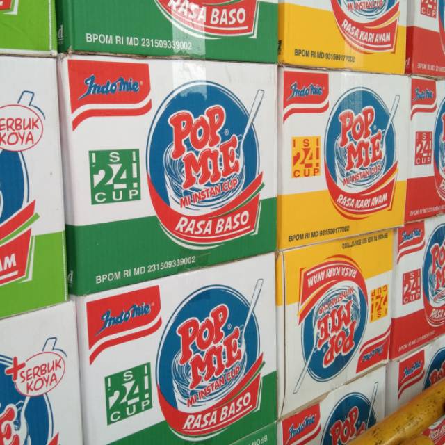 Jual Pop mie cup isi 24 pcs harga /dus | Shopee Indonesia