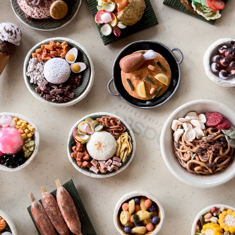 Jual MINIATUR MAKANAN | Handmade Polymer Clay by Clayt | Shopee Indonesia