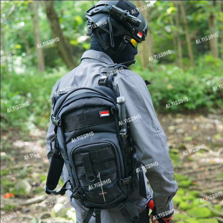 Jual Tas Army Tactical Hydropack Polisi Militer Loreng Tentara TNI ...