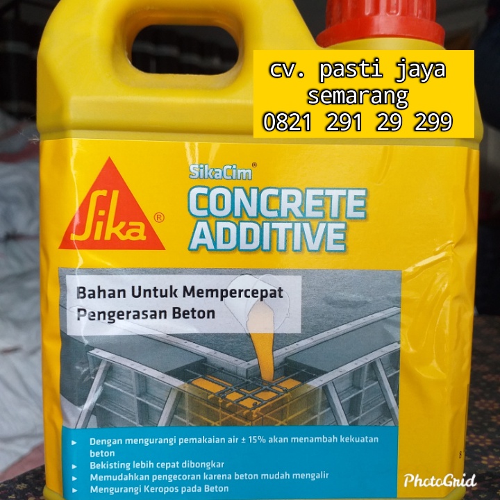Jual Obat Cor Sikacim Concrete Aditif kemasan 900 ml | Shopee Indonesia