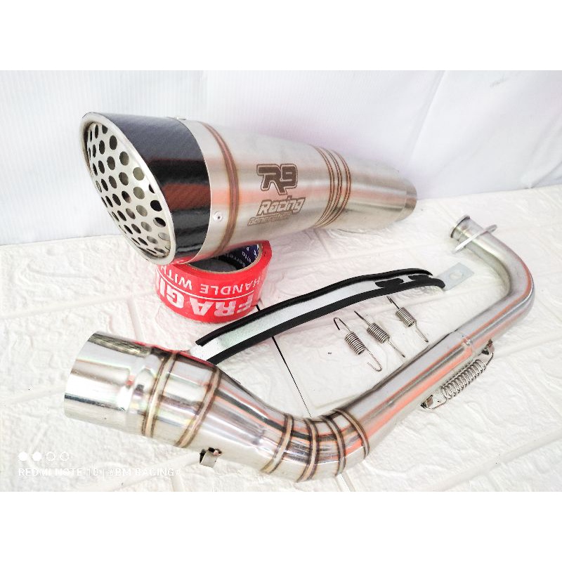 Jual KNALPOT RACING R9 H2 NMAX PCX AEROX VARIO ADV BEAT SCOOPY MIO ...