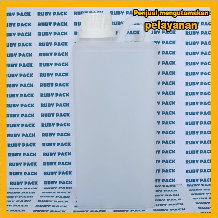 Jual (Isi 10 PCS) Jerigen 1 Liter Panjang Segel Naturalbotol 1 Liter | Shopee Indonesia
