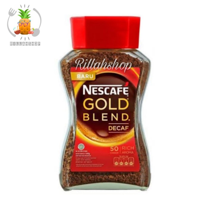 Jual Nescafe Kopi Gold Blend Decaf (100g) | Shopee Indonesia