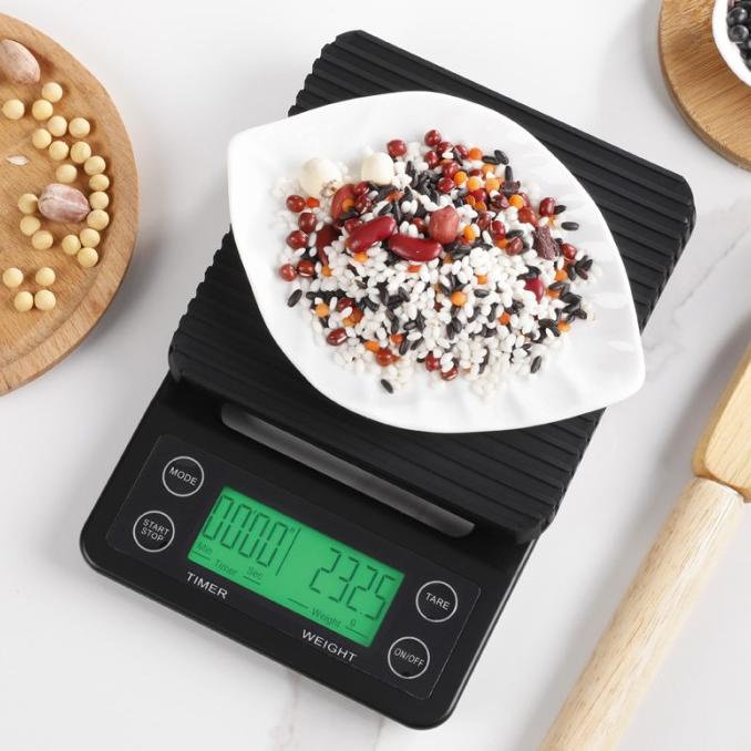 Jual Digital Scaler with Timer | TIMBANGAN KOPI DENGAN TIMER | 3KG 0.1 ...