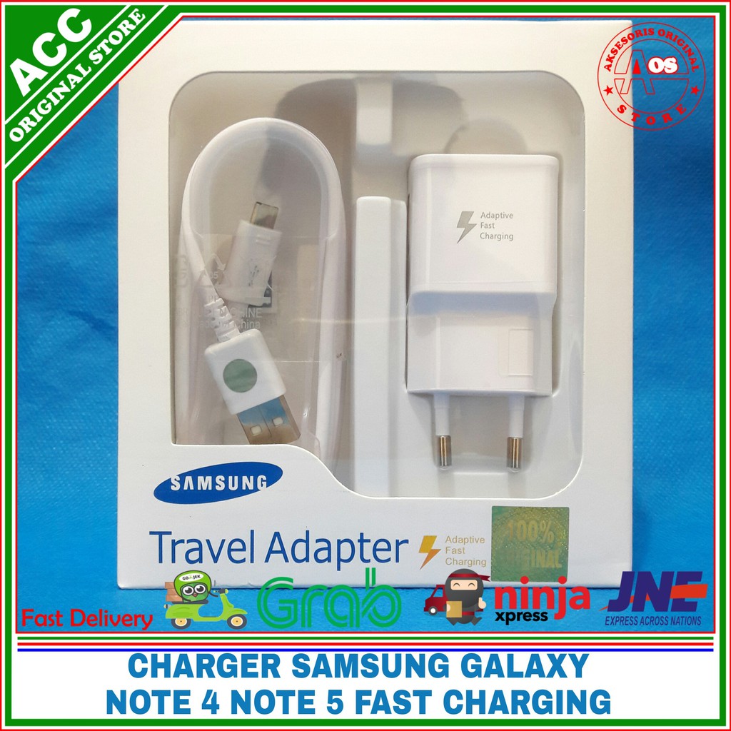Jual Charger Samsung Galaxy Note 4 Note 5 s6 ORIGINAL 100% Fast ...