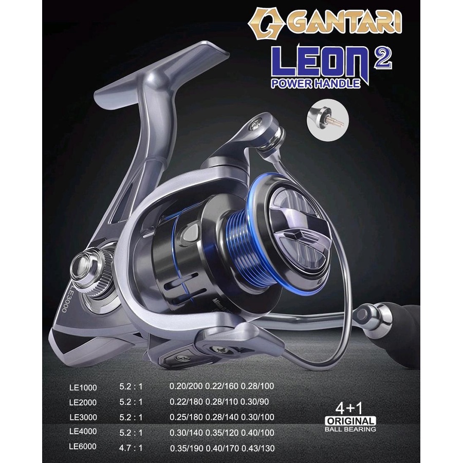 Jual Reel Pancing Murah Alumunium Spool Power Handle Eva Handle Gantari ...