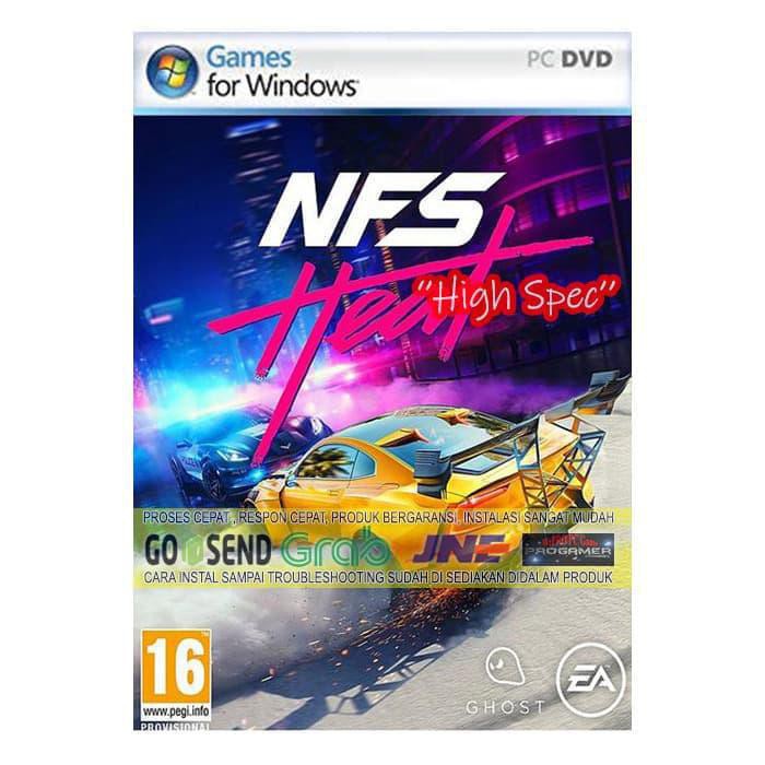 Jual need for speed heat | cd dvd game | pc game | gaming | kaset game ...