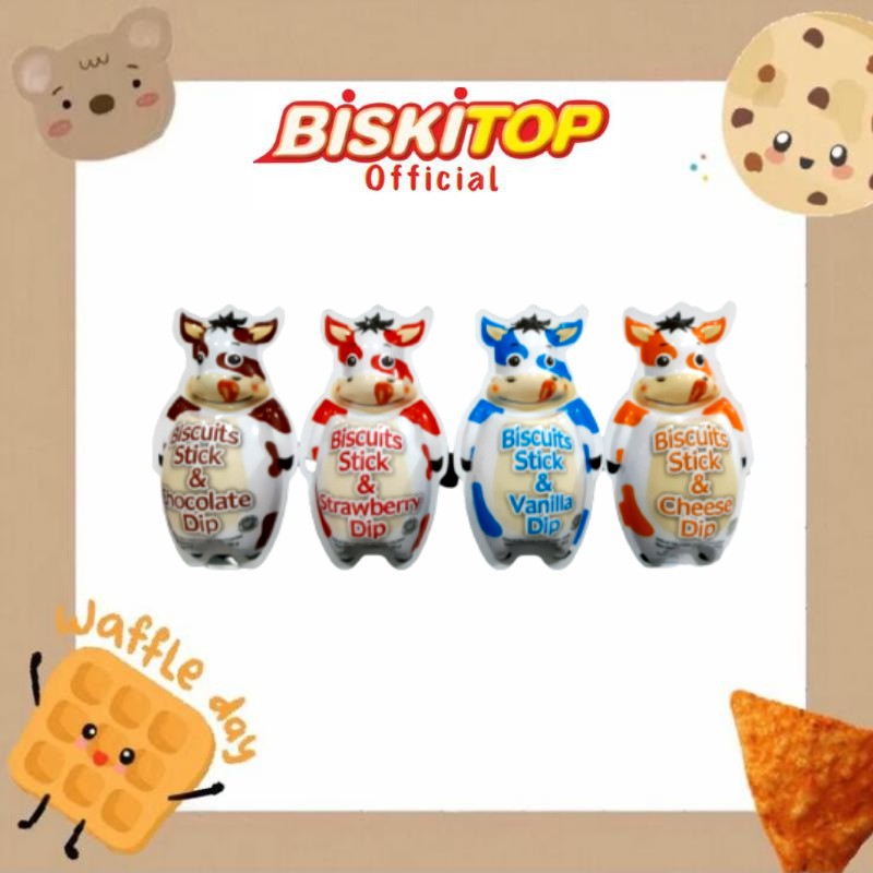 Jual BISKITOP OFFICIAL - BISCUITS DIP SAPI (28g) Biskuit Kue Kering ...