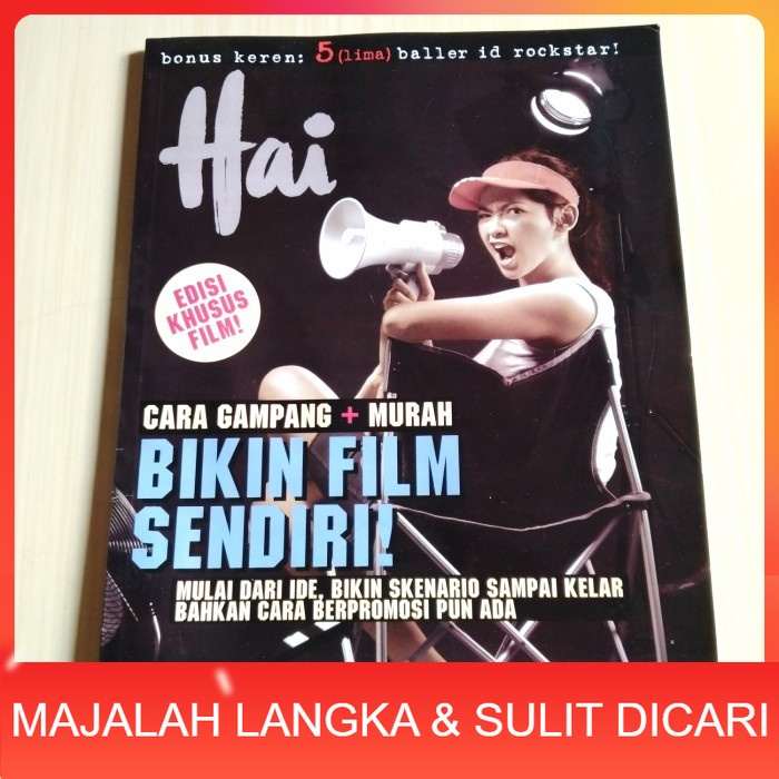 Jual Majalah HAI EDISI KHUSUS FILM No.28 Jul 2005 AGNI Langka | Shopee Indonesia