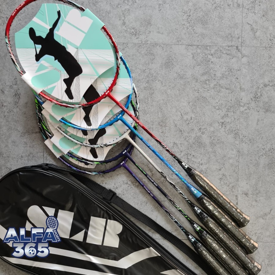 Jual Raket Badminton SLR Champ - 83G/30 LBS | Shopee Indonesia