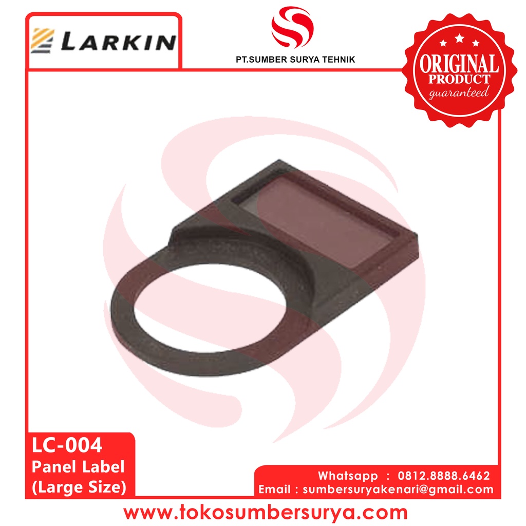 Jual Panel Label Push Button Pilot Lamp 22mm LC-004 Larkin | Shopee Indonesia