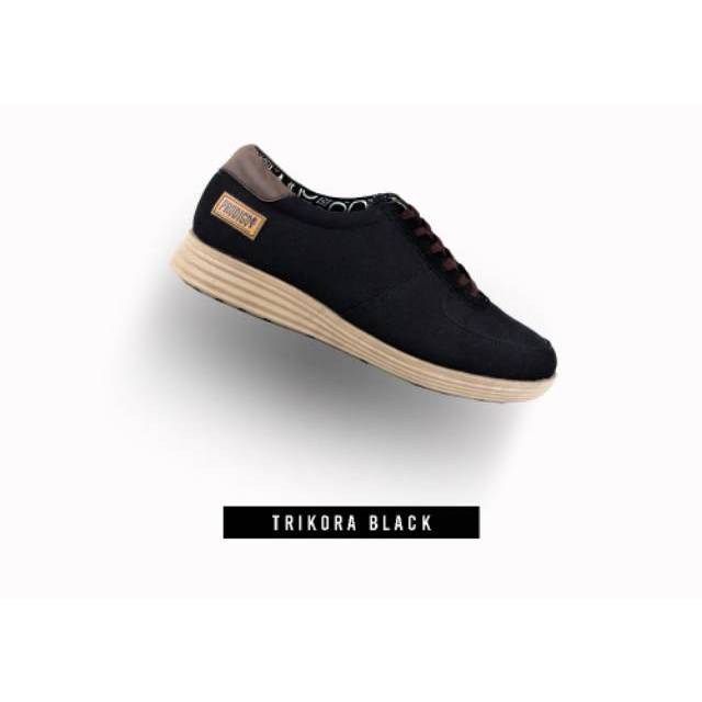 Jual sepatu semi formal pria prodigo trikora black | Shopee Indonesia