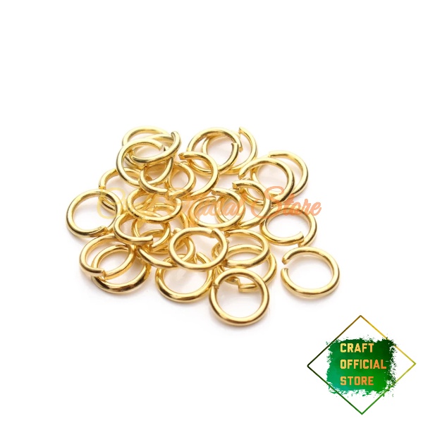 Jual 144 Pcs Ring Bulat Ring O Jump Ring Pengait Bahan Aksesoris ...