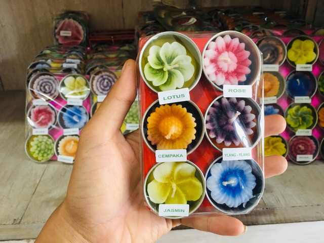 Jual Bali Ayu Nature Lilin Bunga Aromateraphy Souvenir Lilin 9x12cm ...