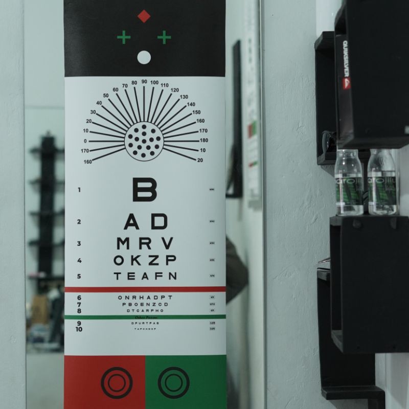 Jual OPTOTYPE SNELLEN CHART PREMIUM 3 METER MURAH | Shopee Indonesia