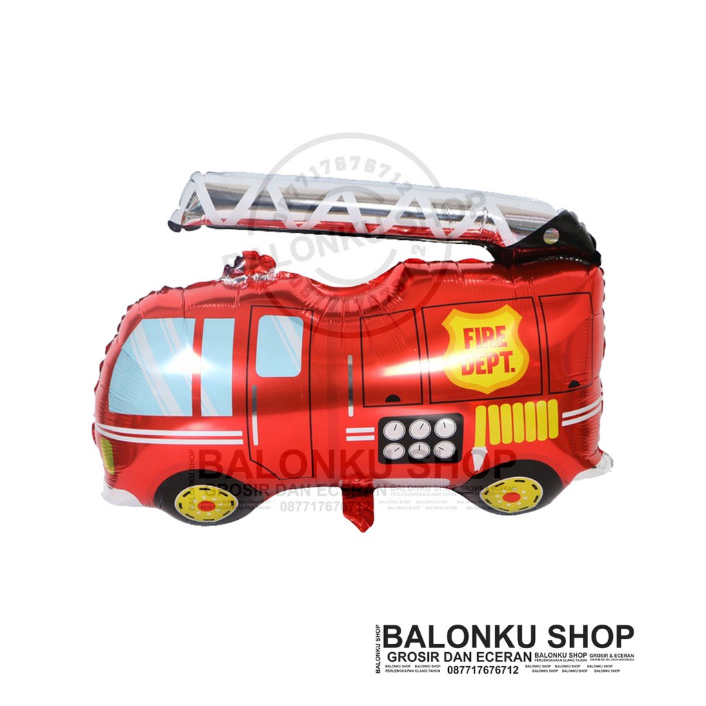 Jual Balon Foil Mobil Pemadam / Balon Mobil / Balon Mobil Pemadam Jumbo ...