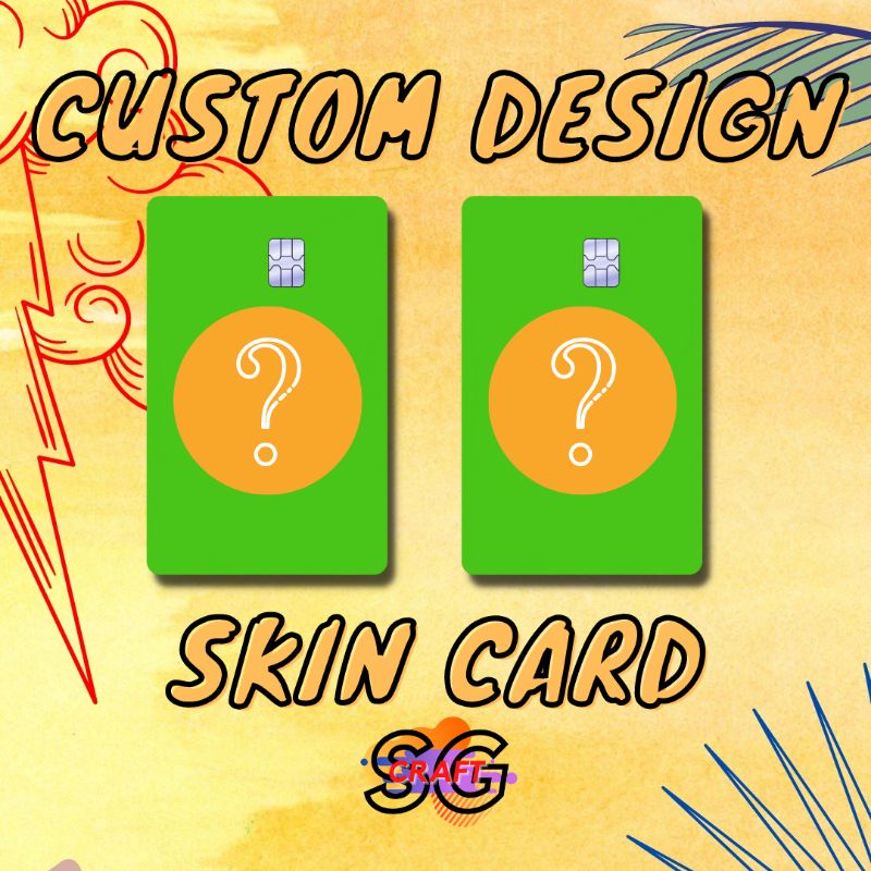 Jual CUSTOM SKIN CARD ATM / STIKER KARTU ATM & EMONEY / ETOLL | Shopee ...