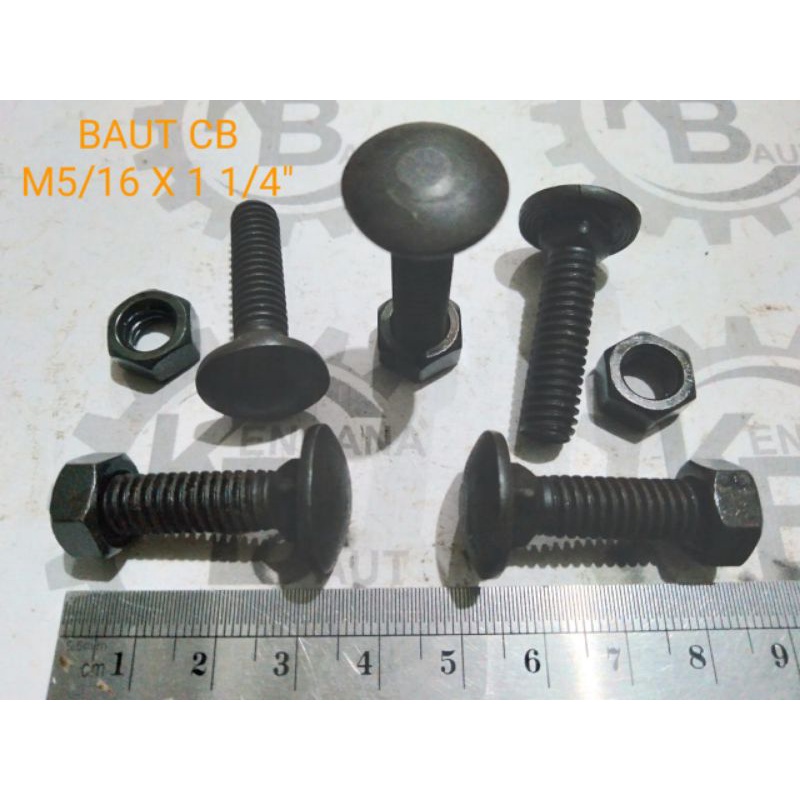 Jual BAUT CB 5/16 X 1 1/4 / BAUT PAYUNG / BAUT BAK / BAUT PAGAR ...