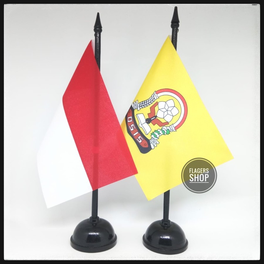 Jual [PAKET] Bendera Meja Indonesia + OSIS SMP | Shopee Indonesia