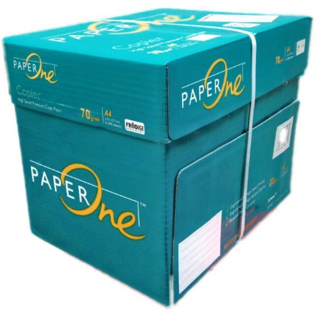 Jual Kertas HVS PaperOne A4 75 gsm (1 box = 5 rim) | Shopee Indonesia