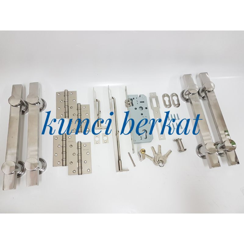 Jual Full Handle Pintu Utama Minimalis Super Komplit/Handel + Kunci ...