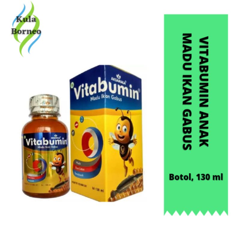 Jual Vitabumin Vitamin Madu Albumin Anak 130 ml | Shopee Indonesia