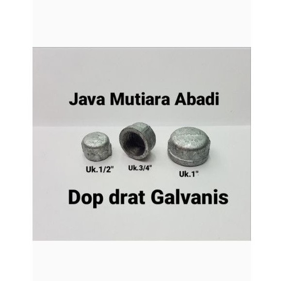Jual Dop Galvanis Besi d.1" drat BSPT(G) | Shopee Indonesia