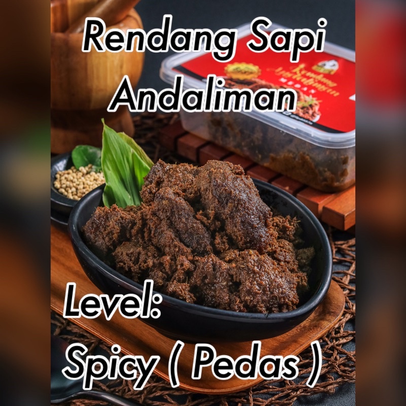Jual Rendang Sapi Andaliman | Rendang Padang | Rendang Medan Sumut ...