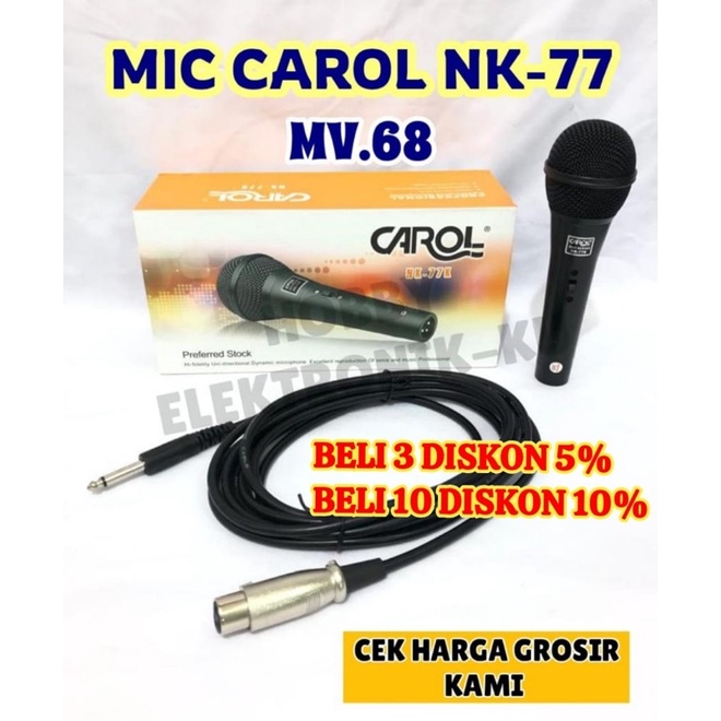 Jual MIC CAROL NK77 MUTU TERBAIK | Shopee Indonesia