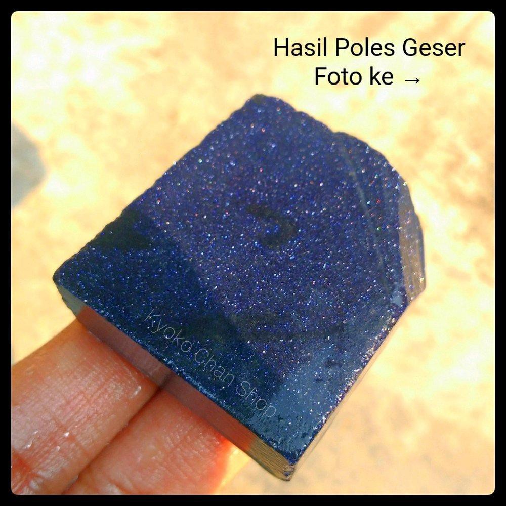 Jual PASIR INTAN BIRU NATURAL ROUGH BEST QUALITY FREE BONUS 4 BAHAN ...