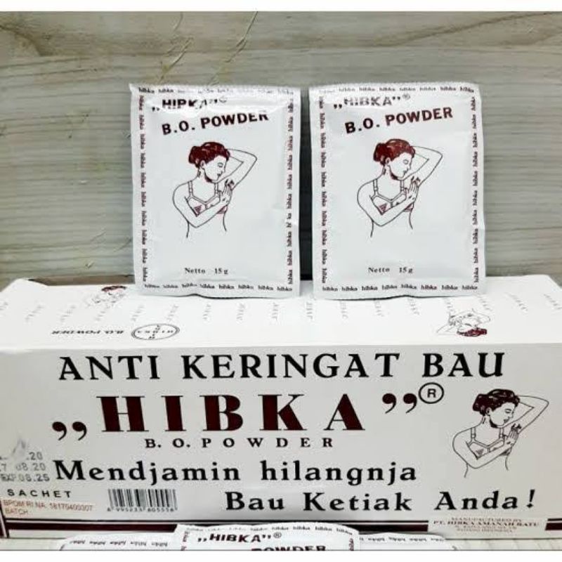 Jual Bedak hibka box isi 50s | Shopee Indonesia