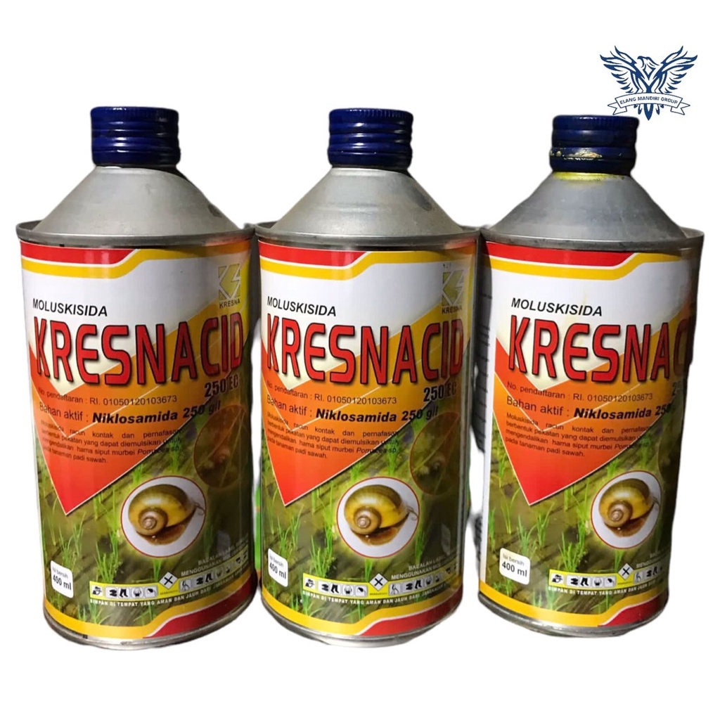 Jual Kresnacid 400ml Moluskusida Niklosamida 250g/l Obat Hama Siput ...