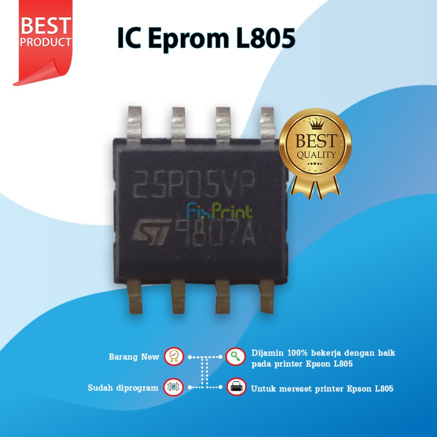 Jual IC Eprom Eeprom Epson L805 Resetter Counter IC Mainboard Printer ...