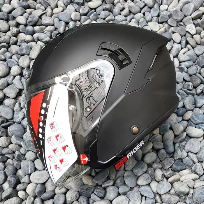 Jual Helm KYT NFJ solid Matte Black | Shopee Indonesia